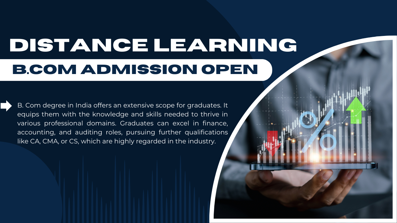Complete Information on Correspondence B.Com Admission Process for the ...